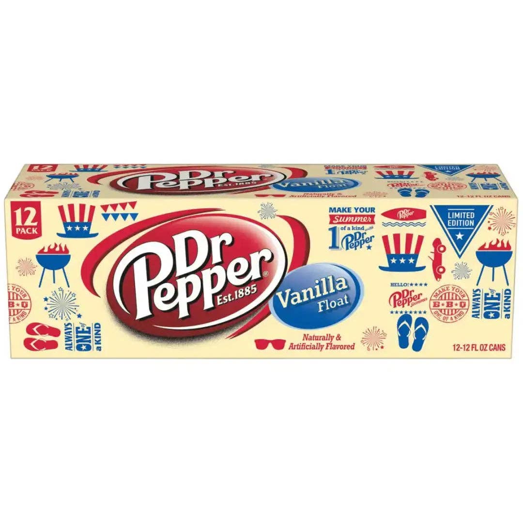 Dr Pepper Vanilla Float -12 fl oz Cans – Finders Keepers Brantford Shop