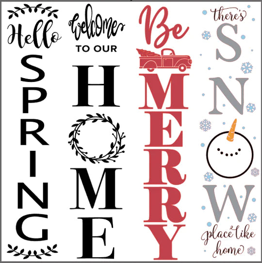 4ft Porch Leaner/Welcome Sign Instore Workshop Project – Finders ...