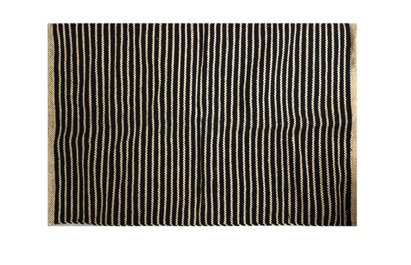 Black striped Layering Mat – Finders Keepers Brantford Shop